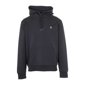Polo Ralph Lauren Homme, Sweatshirts et sweats &agrave; capuche, Bleu, Taille: S Pull Bleu &agrave; Capuche Double Tricot