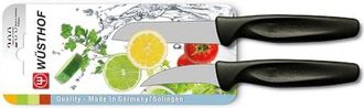 W&uuml;sthof W&uuml;sthof 9313 Messerset, Stahl, schwarz, 2 Einheiten
