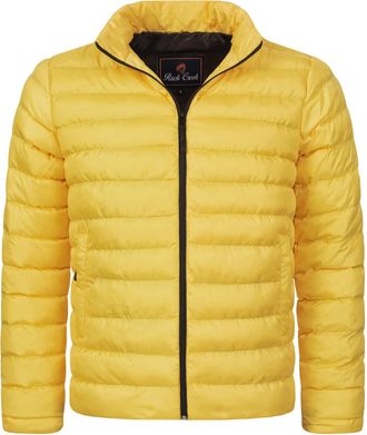 Rock Creek Herren Steppjacke &Uuml;bergangsjacke Leicht Herrenjacke M&auml;nner Jacken Stepp Jacken mit Kapuze Daunenjacke Thremojacke H-320 Maisgelb S
