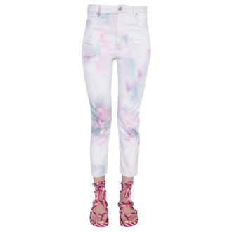Isabel Marant Cropped Jeans - - Jeans - Damen - Rosa - S