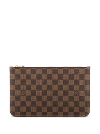 Louis Vuitton Neverfull Clutch - Braun