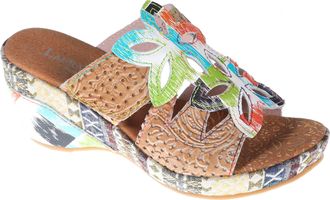 Laura Vita Damen BECAUTEO 169 Pantoletten, Braun (Café Café)