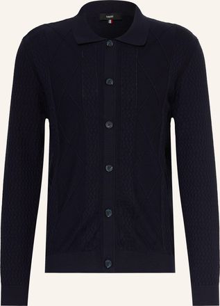 Cinque Cinque Strickhemd Ciyaro blau