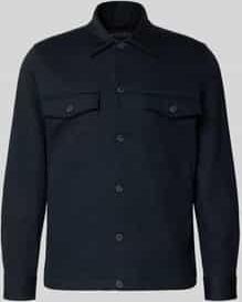 Marc O'Polo Regular Fit Hemdjacke aus Baumwoll-Mix