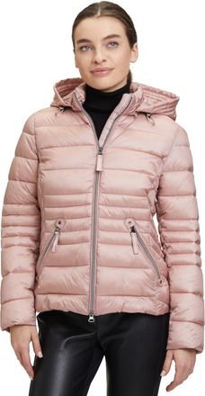 Betty Barclay Damen Steppjacke mit Abnehmbarer Kapuze Smoky Rose,42