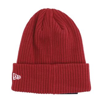 New Era Homme, Accessoires, Brun, Taille: ONE Size Bonnet Rouge à Revers