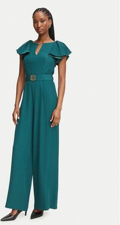 Rinascimento Rinascimento Jumpsuit CFC0125317003 Gr&uuml;n Regular Fit