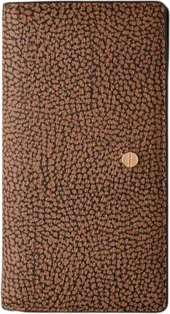 Borbonese Femme, Accessoires, Brun, Taille: ONE Size Portefeuilles Graffiti Porte-cartes