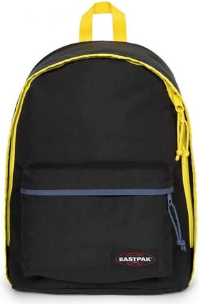Eastpak Out Of Office Rucksack, 44 cm, 27 L, Kontrast Lime Pilot (Schwarz)