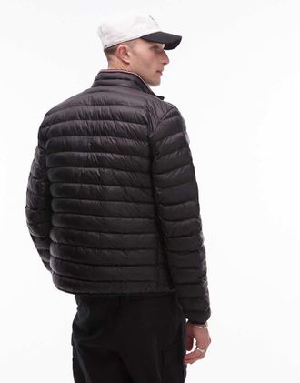Tommy Hilfiger Doudoune l&eacute;g&egrave;re et pliable &agrave; logo drapeau - Noir