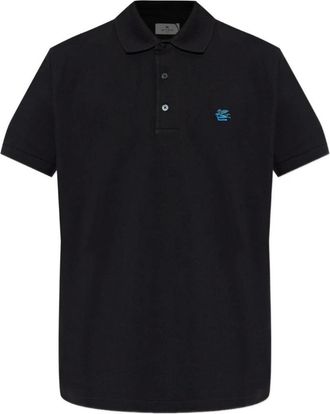 Etro Homme, Tops, Noir, Taille: M Polo Chemises