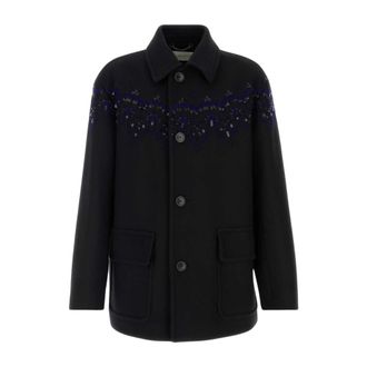 Dries Van Noten Randale Coat - - Coats - Herren - Schwarzk - M