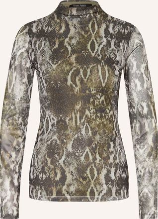 Marc Aurel Marc Aurel Longsleeve Aus Mesh gruen