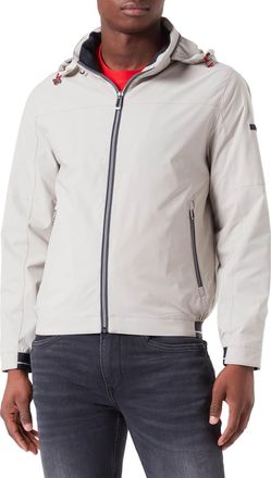 Bugatti Herren 373100-31216 Jacken, hellgrau-210, 50 EU