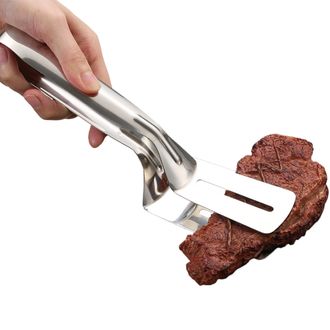 Generico Grillzange, robuste Antihaft-Patel f&uuml;r die K&uuml;che, Mehrzweckspatel - f&uuml;r Fisch, Steak, Hamburger, Pizza, Empanada, Brot, Pfannkuchen und Grill