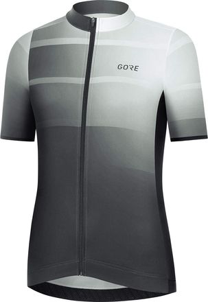 Gore Damen Fahrrad-Trikot Ardent, 34, Weiß/Schwarz