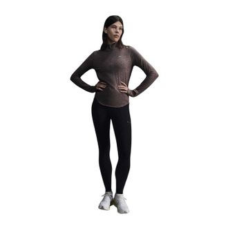 Nike Swift Lauftights f&uuml;r Damen (Schwarz/Silber)