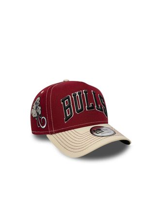 New Era Unisex Baseball Cap City Icon E-Frame Red Polyester Hat