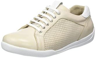 Andrea Conti Femme 0063604 Basket, Crème/Blanc, 36 EU