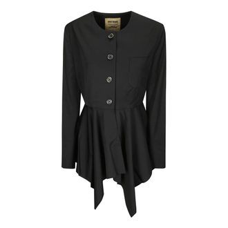 Uma Wang UMA Wang, Femme, Robes, Noir, Taille: 40 FR Veste Koney &Eacute;l&eacute;gante pour Homme