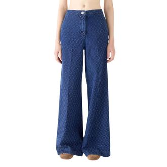 Shaft Femme, Jeans, Bleu, Taille: W25 Jeans Flaire