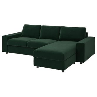IKEA VIMLE 3er-Bettsofa mit Récamiere