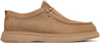 Tommy Hilfiger Halbschuhe Comfort Nubuck Moc Toe Shoe FM0FM05975 Beige