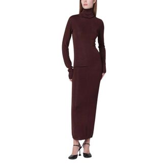 Entire studios Abito Donna Midi - - Dresses - Damen - Braun - M/L