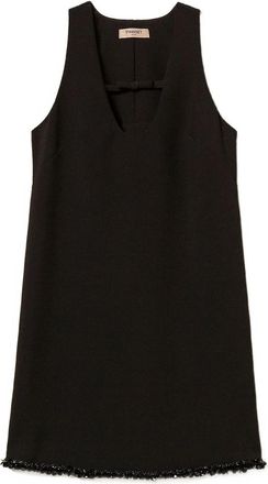 Twinset Knielanges Kleid - Schwarz