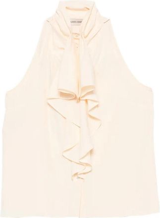Alberta Ferretti Top - Cr&egrave;me