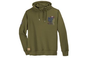 Redfield Sweater Redfield &Uuml;bergr&ouml;&szlig;en Sweatshirt Schlauchkragen oliv