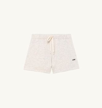 Autry SHORTS AUS BAUMWOLLE MIT GESTICKTEM LOGO FRAU