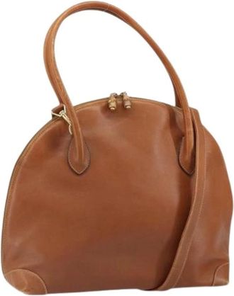 Gucci Sac &agrave; main vintage doccasion - Femme - Pre-owned - Brun - Taille: ONE Size