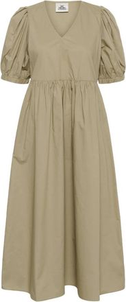 Karen by Simonsen Femme, Robes, Vert, Taille: 42 FR Midi Dress