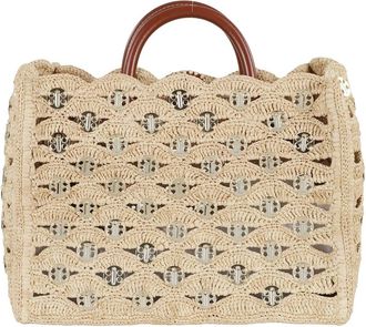 Paco Rabanne Femme, Sacs, Beige, Taille: ONE Size Sac A Main Bag