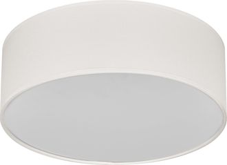Osram ORBIS PARIS Deckenleuchte 300mm, beige, E27-Sockel, kann mit smarter Lampe best&uuml;ckt werden, hochwertiges, modernes Design, mit Stoffschirm, geeignet f