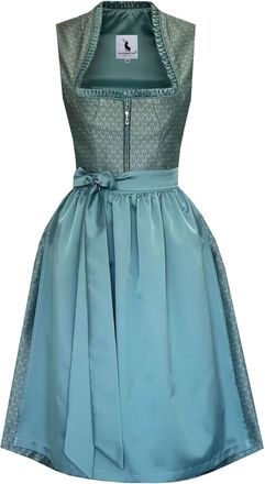 Alpenm&auml;rchen Midi Dirndl Frederike aus Exklusiver Kollektion inkl. Sch&uuml;rze Gr.42 - ALM1040