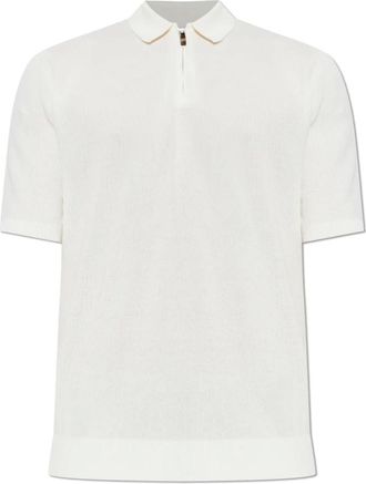 Eleventy Homme, Tops, Beige, Taille: L Polo en coton