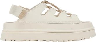 UGG Ugg, Femme, Chaussures, Blanc, Taille: 41 EU GoldenGlow Toggle Sandal