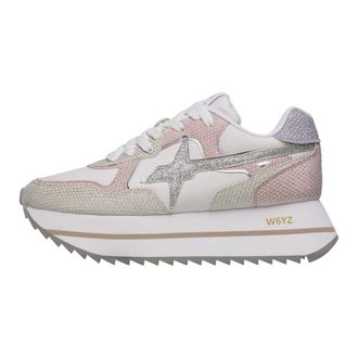 W6YZ W6Yz, Femme, Chaussures, Multicolore, Taille: 36 EU Baskets en su&egrave;de et tissu technique Deva W