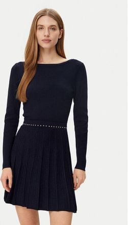 Morgan Strickkleid 251-RMCLO Dunkelblau Slim Fit