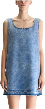 Bellerose Femme, Robes, Bleu, Taille: 40 FR Junie Dresse