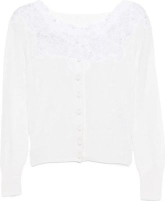 Ermanno Scervino Cardigan - Blanc
