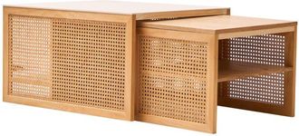 Nordlys Nordlys - Table basse en Bois avec Rangement