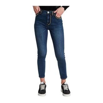 Pinko Denim Blue Skinny Cross Jeans - - Jeans - Damen - Blau - W26