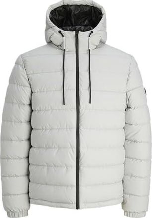 Jack & Jones Jcopoint PU Puffer Jacket BF Veste, Bleu Vapeur, S Hommes