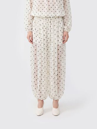 Msgm Hose Damen Farbe Wei&szlig;