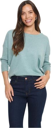 Saint Tropez Damen, Strickwaren, Blau, MGr&ouml;&szlig;e