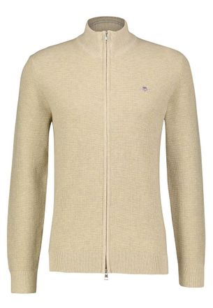 GANT Herren Strickjacke aus Baumwolle