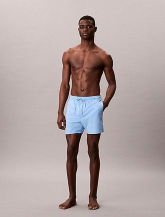 Calvin Klein Core Solid Badehose - Gulf Blue - Herren - XL